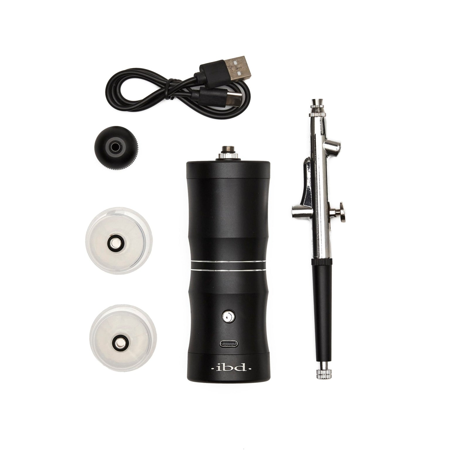 IBD Airbrush Machine with Compressor | Cordless Nail Art Airbrush – DK ...