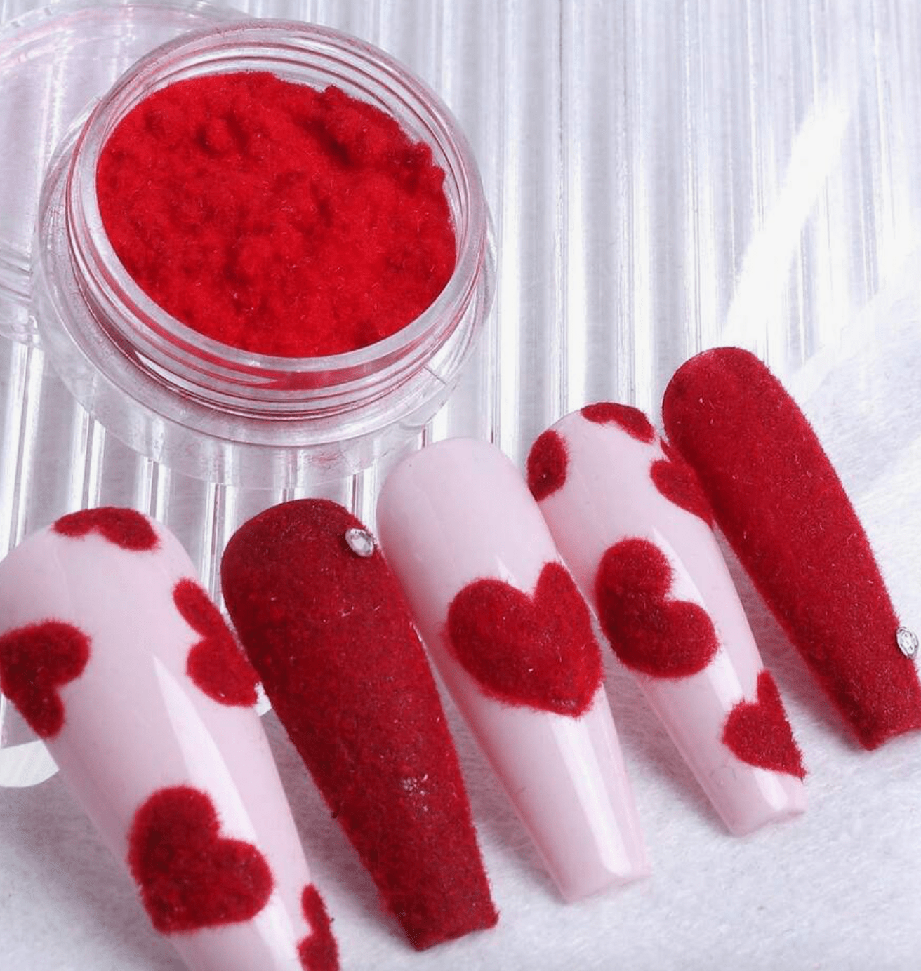 Velvet Flocking Powder 12 Piece Set – DK BEAUTY