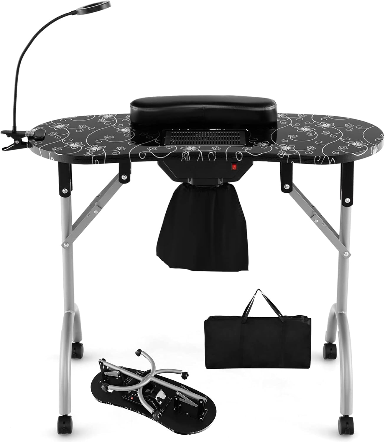 Portable Nail Technician Table – DK BEAUTY